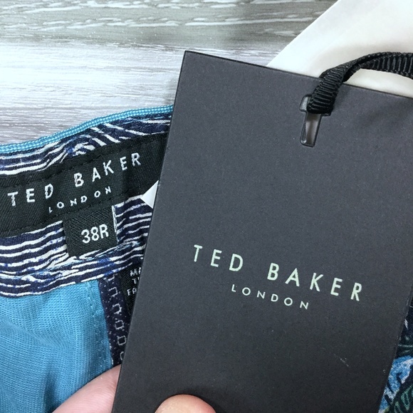 Ted Baker London | Shorts | Ted Baker London Evisho Mini Design Shorts ...